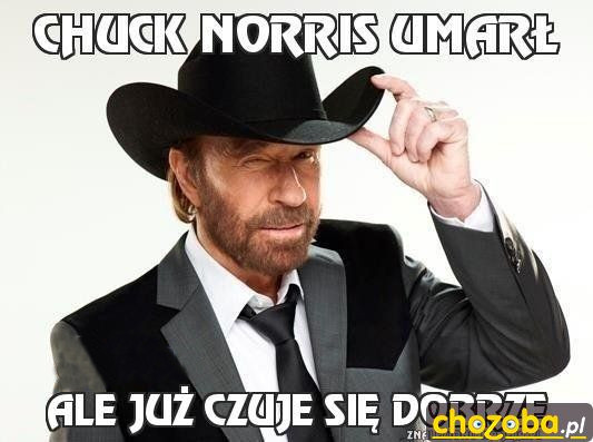 Chuck Norris - ChoZoba.pl - śmieszne obrazki, gify, filmy, zdjęcia ...