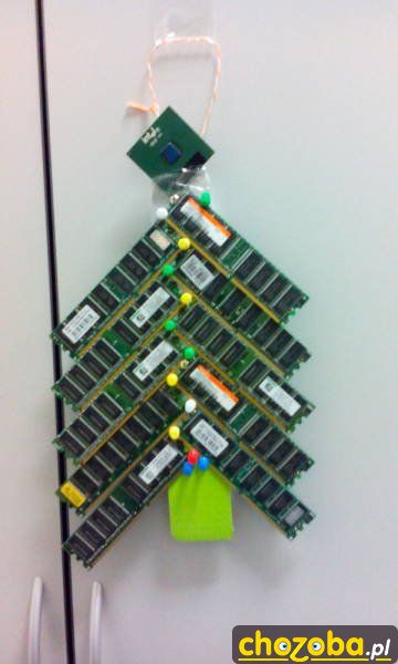 Choinka informatyka - ChoZoba.pl - śmieszne obrazki, gify, filmy, zdjęcia, memy, laski.